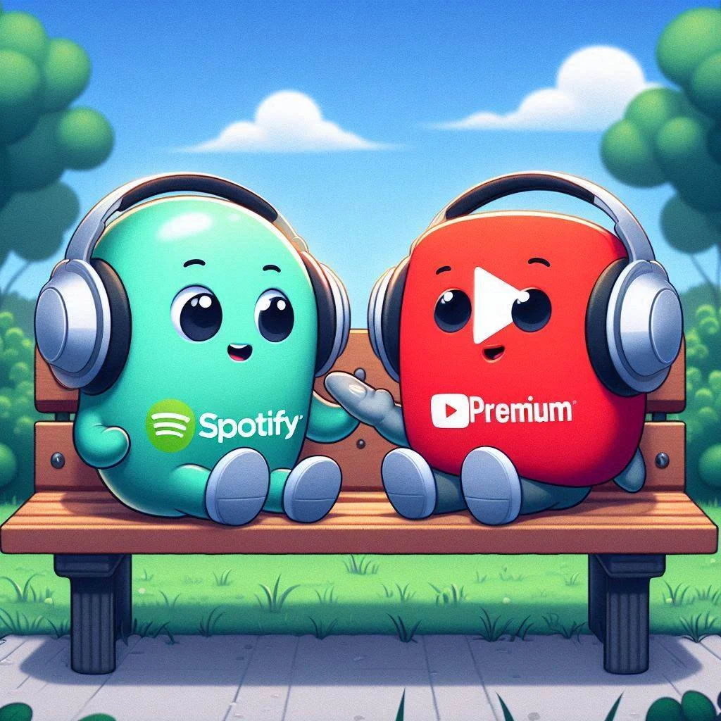 Spotify x Youtube Premium: compare e saiba qual é melhor.